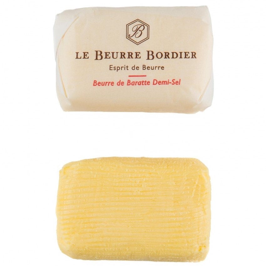 Semi-Salted (2.8%) 'Demi-Sel' Butter, 125 grams | BORDIER BUTTER Pre-Orders